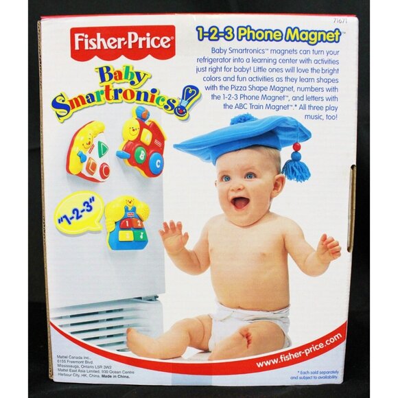 Fisher-Price | Toys | Fisher Price Baby Smartronics 23 Phone Magnet Baby Toy Musical Numbers Fun ...